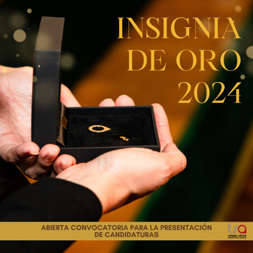 Abierto el plazo de presentación de candidaturas a la Insignia de Oro 2024 - Portal del Colegio ...